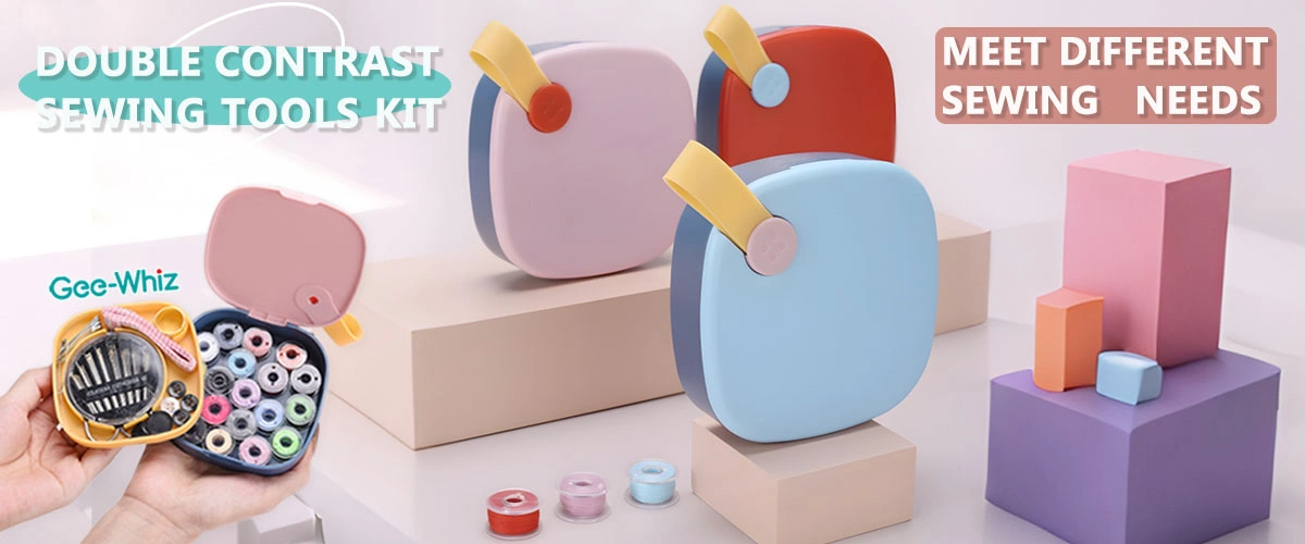 Sewing Kit with Case Portable Sewing Supplies for Home Traveler