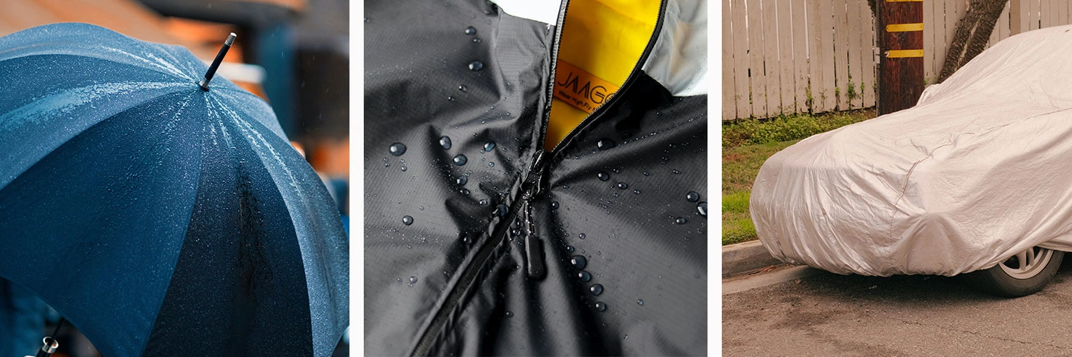 Polyester Water Repellent Fabric for Raincoat