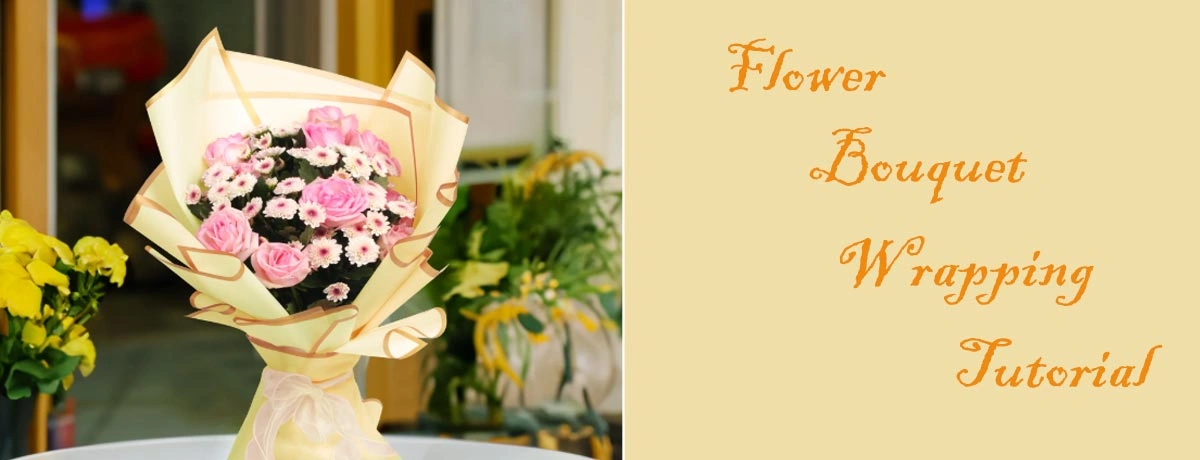 Tutorial básico para envolver ramos de flores y lograr arreglos hermosos