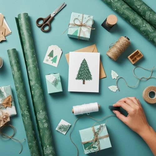 Elevate Gifting with Pine Tree Wrapping Paper | Ningbo MH