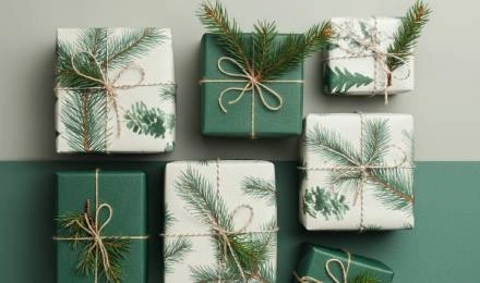 Elevate Gifting with Pine Tree Wrapping Paper | Ningbo MH