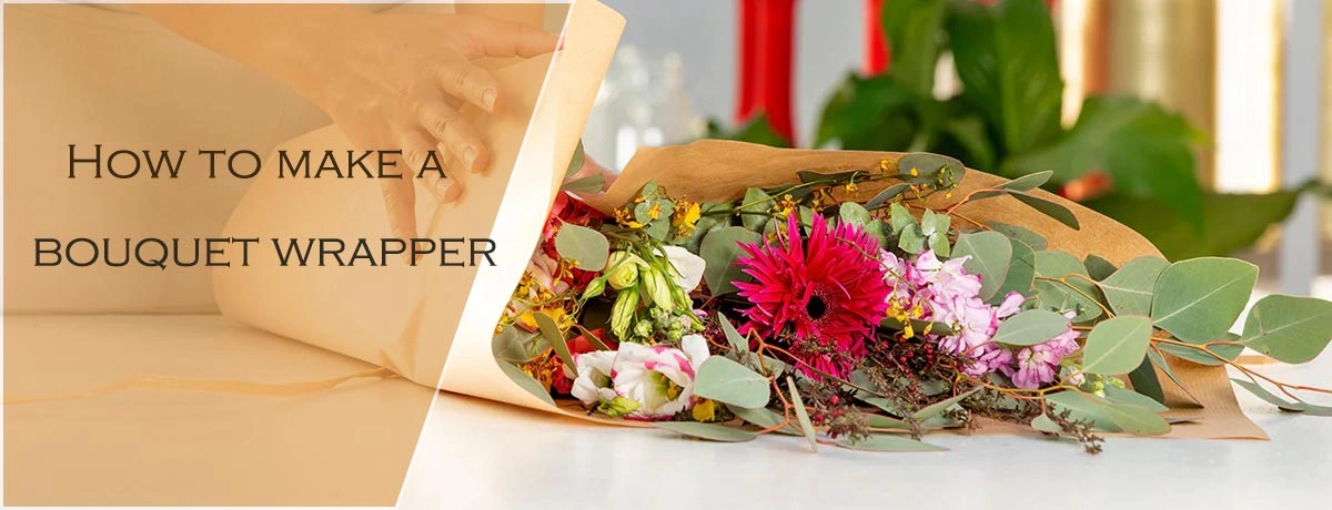 Cómo hacer un envoltorio para ramos: pasos sencillos para una ...