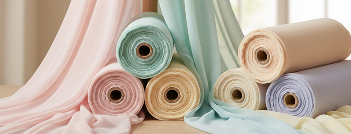Top Quality Chiffon Fabric by the Bolt for Elegant Designs and Events