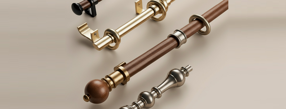 The Best Types of Drapery Rods: Choosing the Right Fit for Your Home