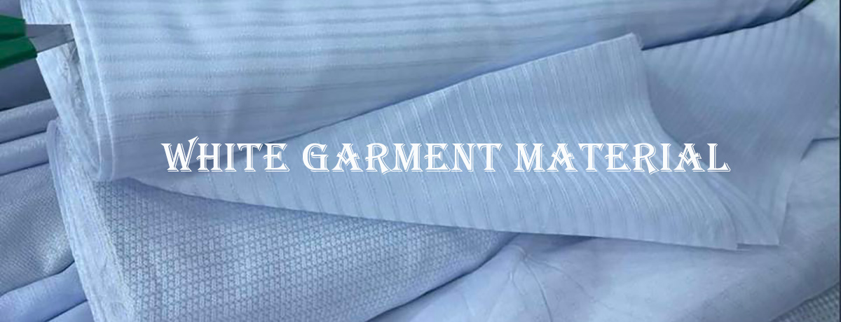 MH White Garment Material: Telas brillantes para el mercado de élite de ...