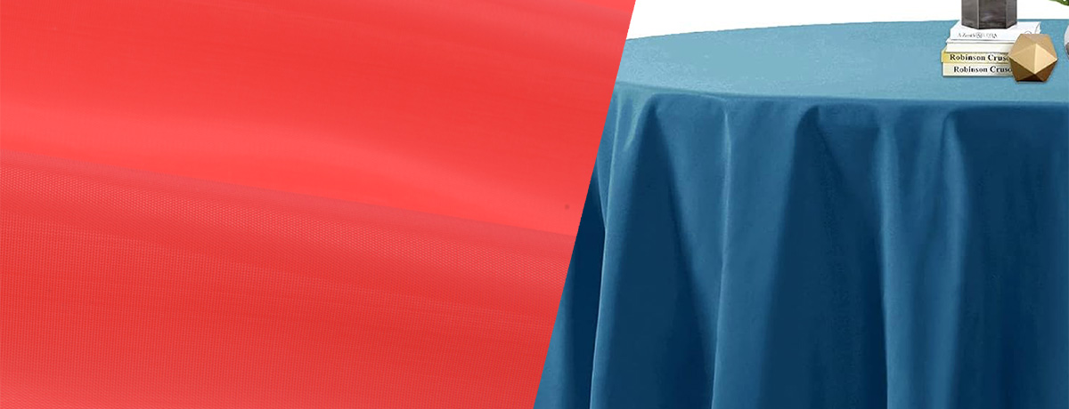 Taffeta vs Polyester Tablecloth: Which Fabric is Right for Your Event?