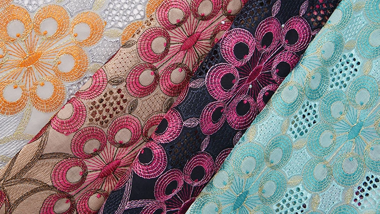 African French Swiss Voile Lace Fabric