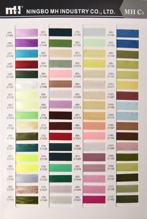 7/8 inch Double Sided Satin Ribbons Wholesale