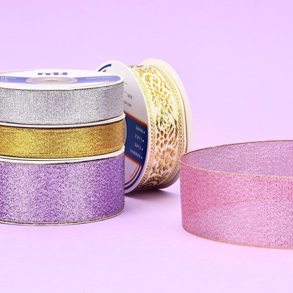 Wholesale Metallic Ribbon - Custom Metallic Ribbons by MH