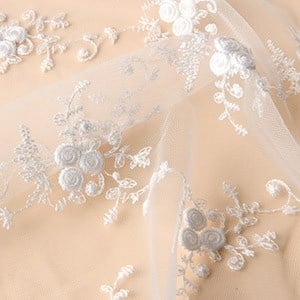 MH Net Lace Fabric - Leading B2B Manufacturer & Wholesale Supplier