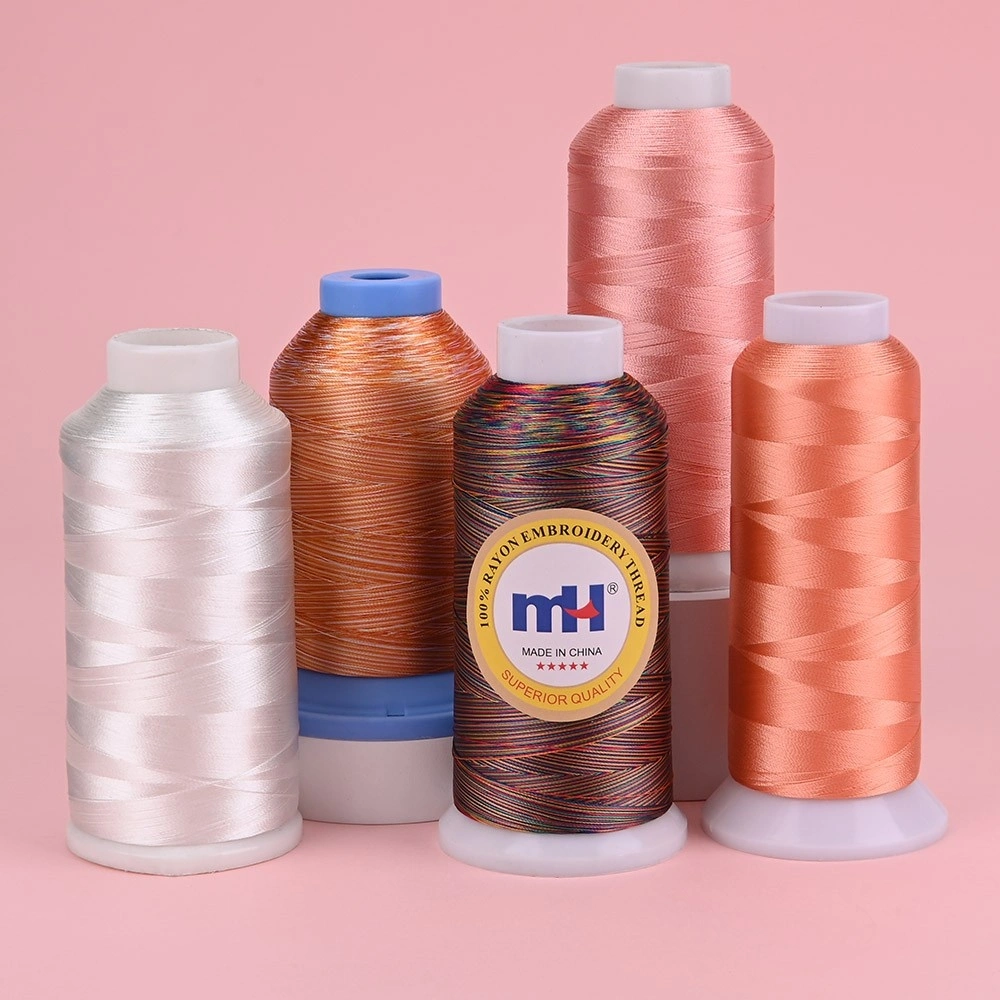 MH Viscose Rayon Embroidery Threads - Smooth, Vibrant & High Quality