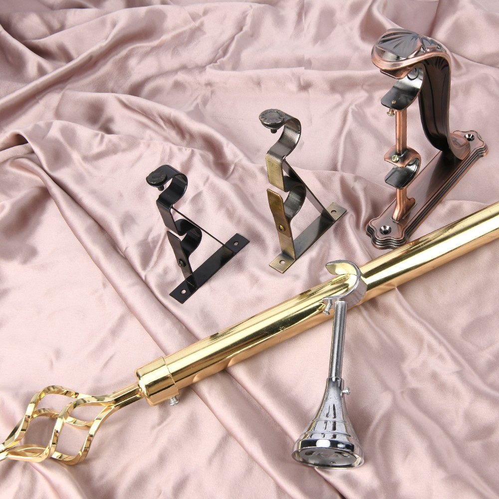 Heavy Duty Curtain Hardware Brackets, Curtain Rod Bracket for Wall