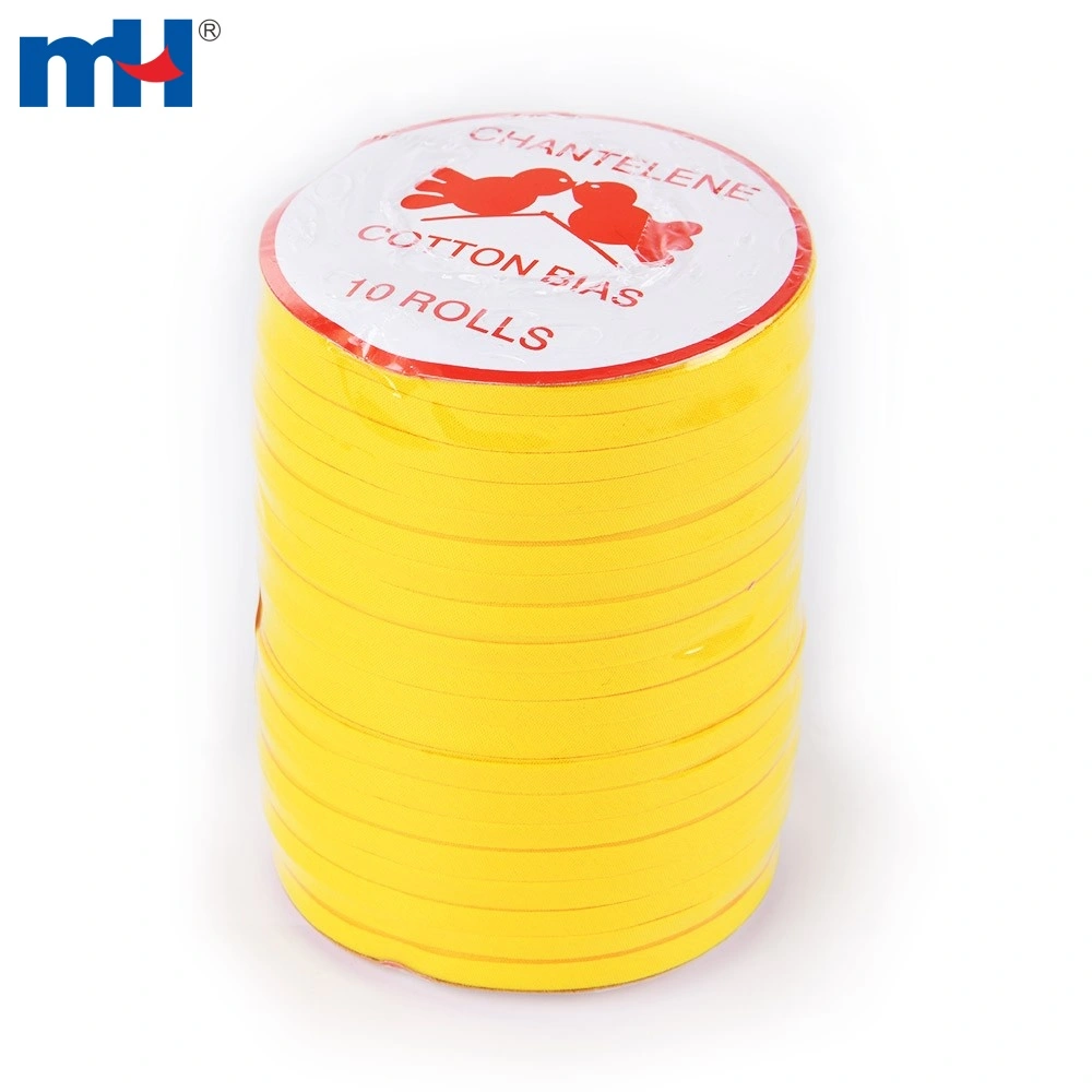 1/2" Single Fold Cotton Bias Binding Tape Supplier