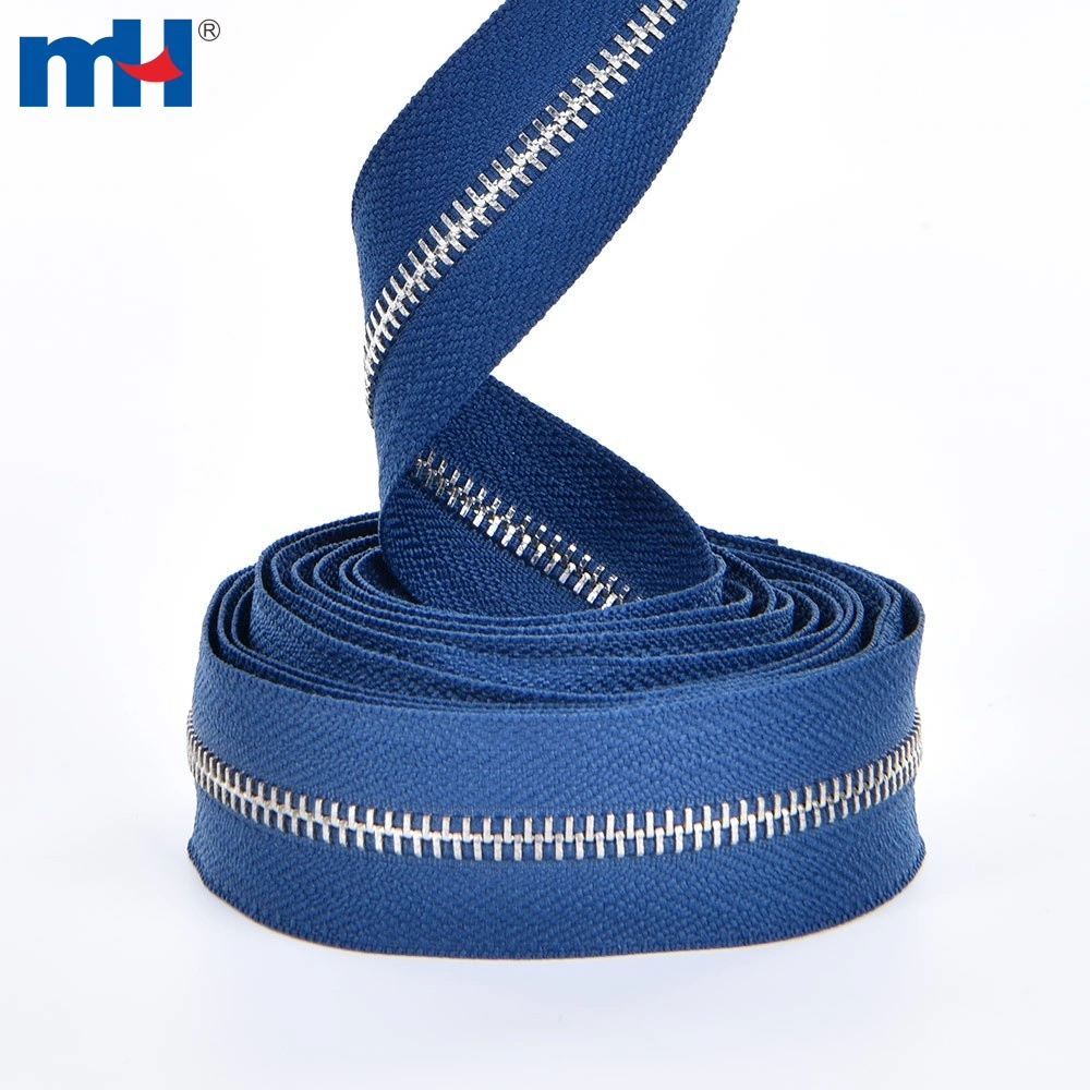 #5 Continuous Aluminum Zipper Long Chain Supplier