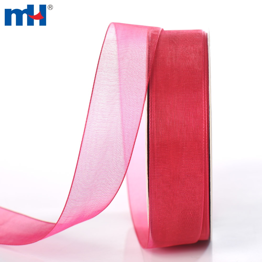 Buy 1-Inch Nylon Sheer Ribbon | MH Ribbon Supplier Wholesale