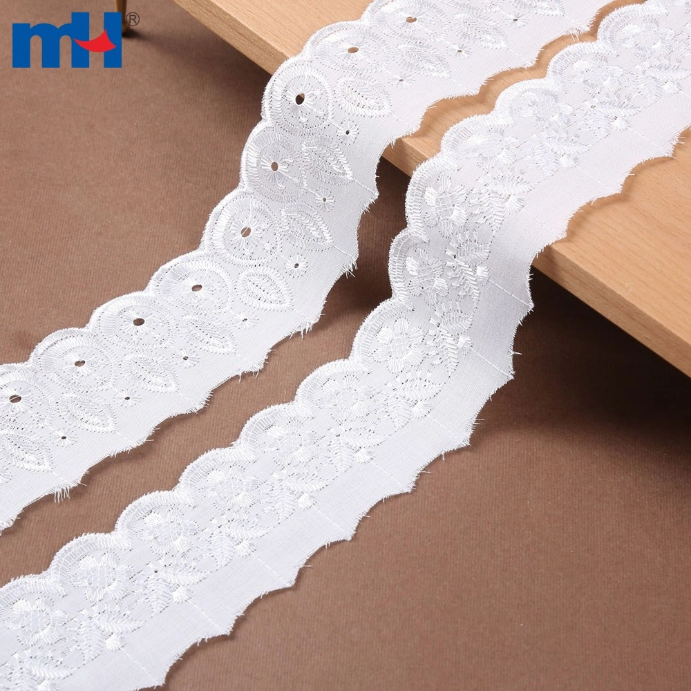 Scalloped Poly Cotton T/C Lace Trimming