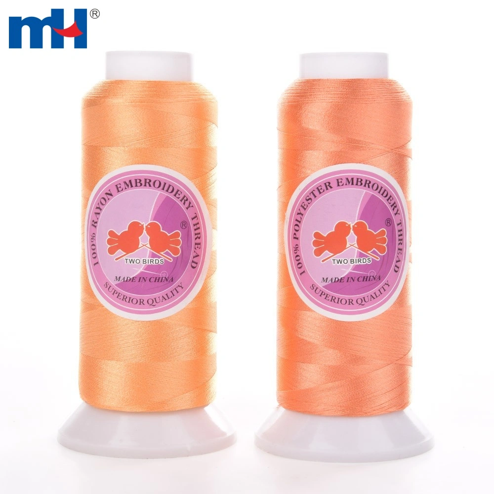 120D/2 Viscose Rayon Filament Embroidery Thread | MH Custom