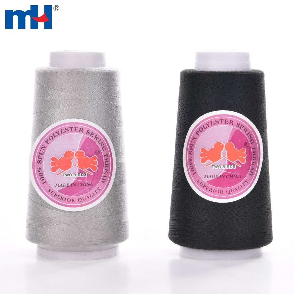Two Birds 40/2 60G 100% Polyester Sewing Thread Supplier
