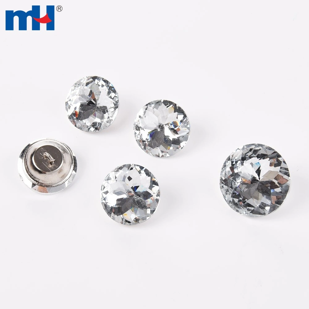 Clear Crystal Buttons are Durable and Not Easy to Break