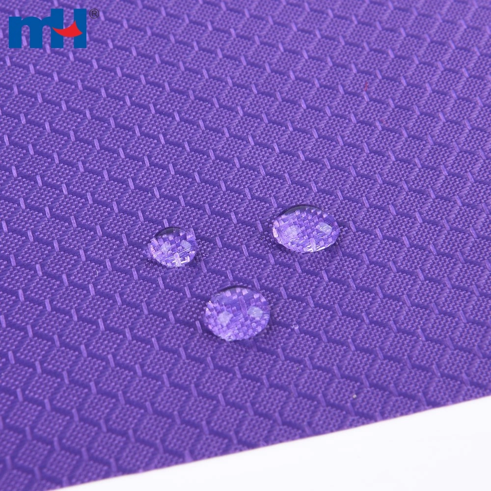 MH Export PVC Coated Waterproof Fabric with Diamond-Type for Raincoat