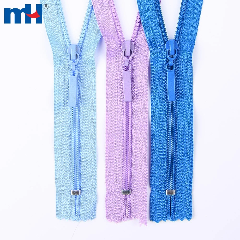 MH OEM/ODM Company 8 inch No.5 Nylon Zipper, C/E, A/L Ant Puller