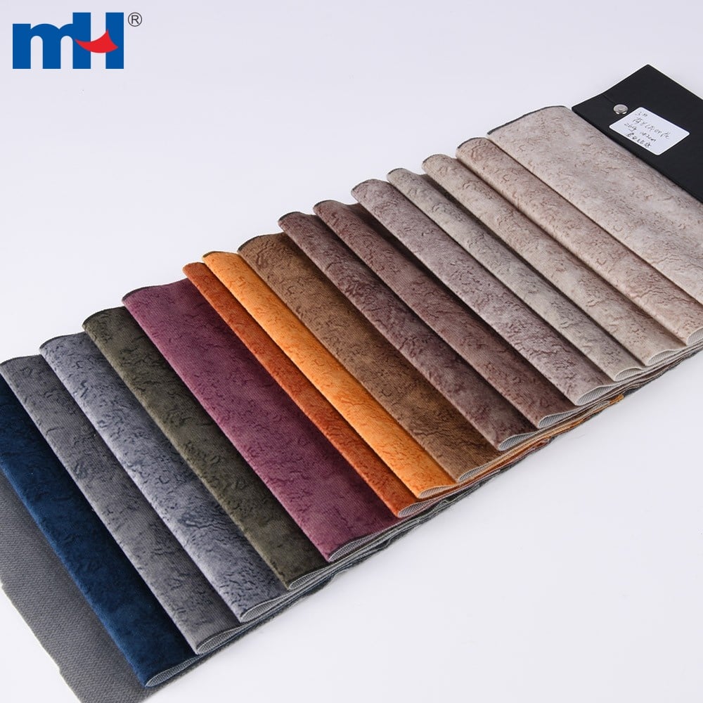 Printed Velvet Fabric for Sofa Pillow Cushion and Upholstery