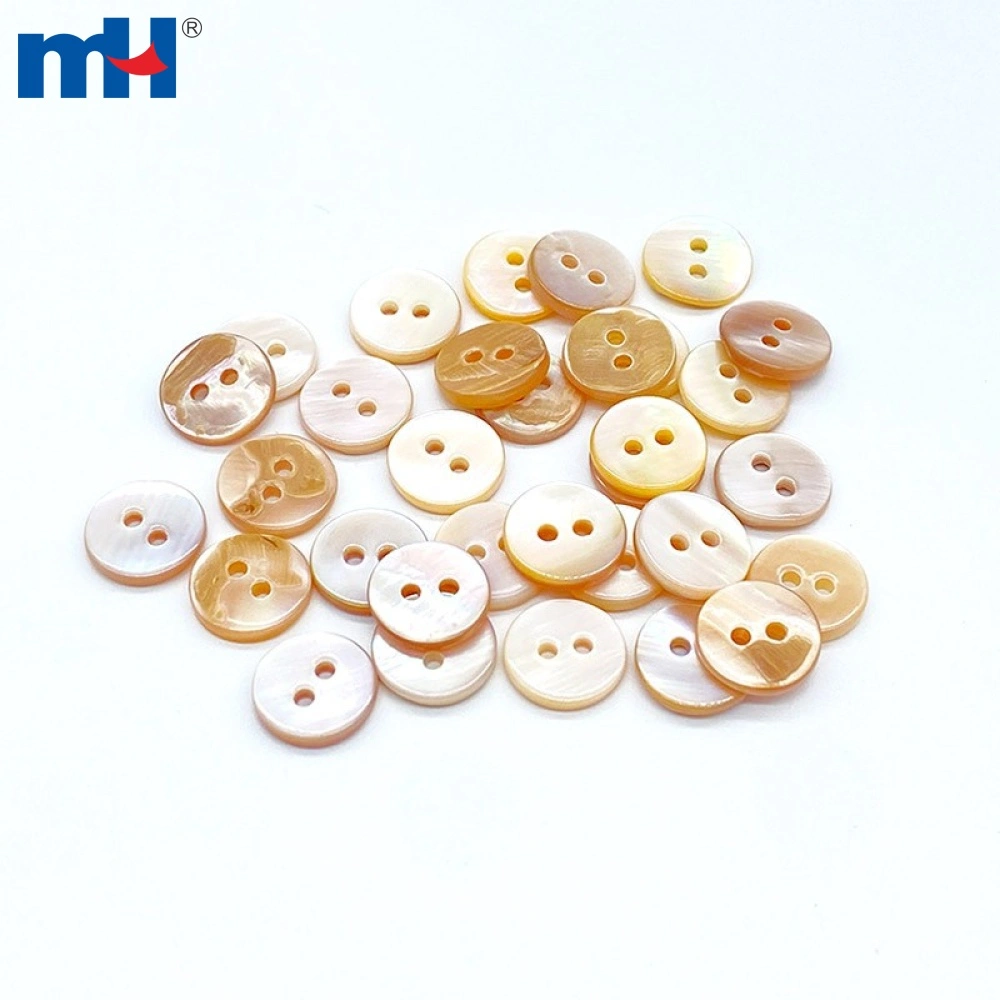 MH Manufacturing 2 Holes 4 Holes Shell Buttons for Shirt Sewing