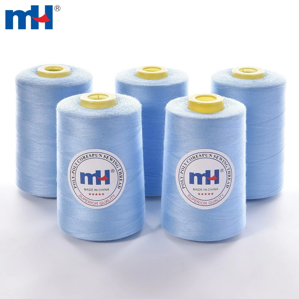 50s/3 5000 yds Polypoly Core Spun Polyester Thread for Underwear