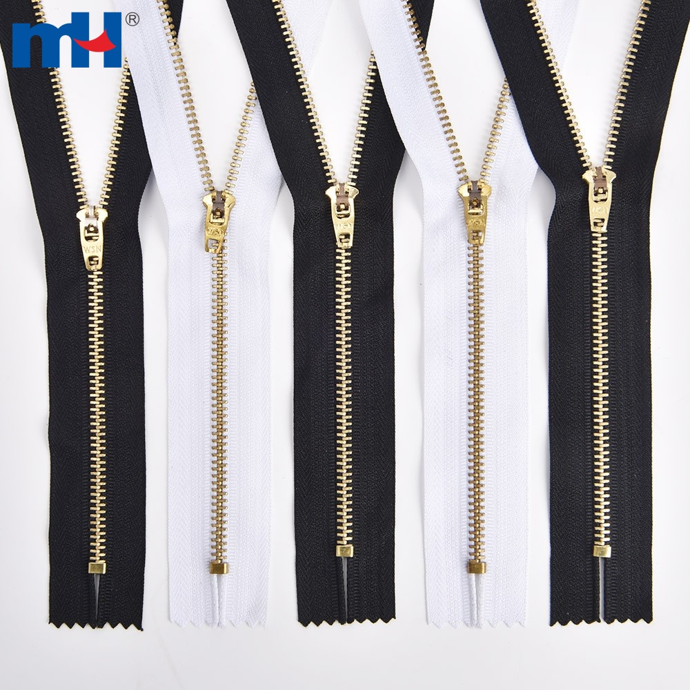 4YG Brass Zipper for Purses and Handbags