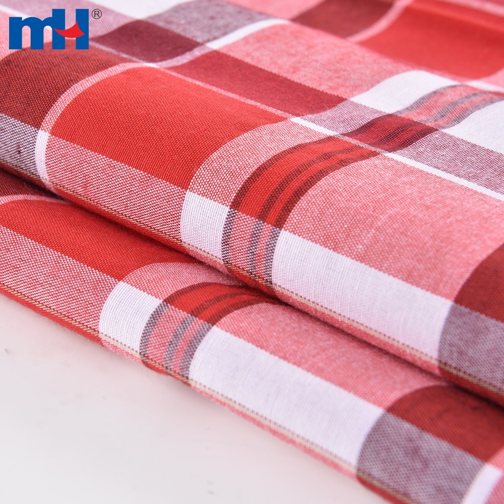 MH Manufacturer Yarn Dyed School Uniform Shirt Skirts Fabric