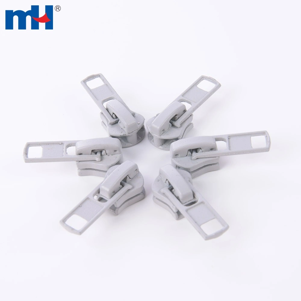 #5 Non Lock Replacment Zipper Slider for Plastic Zipper