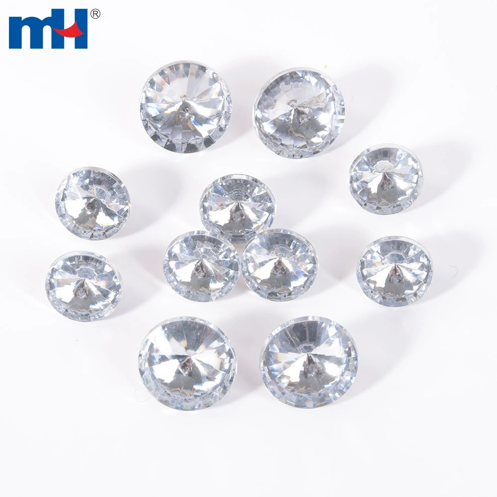 Ornamental Glass/Acrylic/PEG Button Wholesale