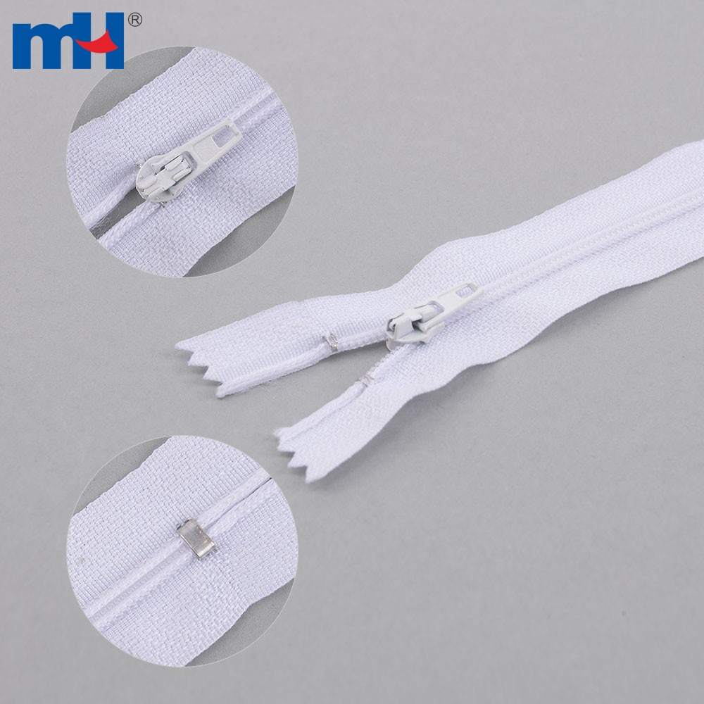 MH Bulk Order Supplier #3 Auto Lock Close End Nylon Zipper from China