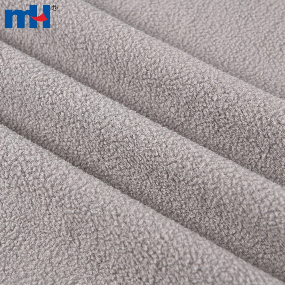 MH 2 Side Brushed 1 Side Anti-pilling Polyester Polar Fleece Material