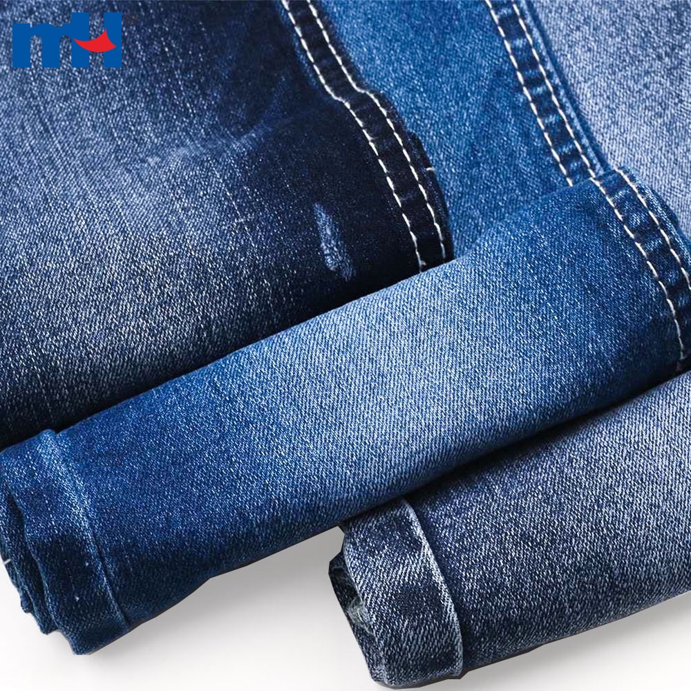 China Stretch Cotton Poly Spandex Denim Fabric Manufacturers