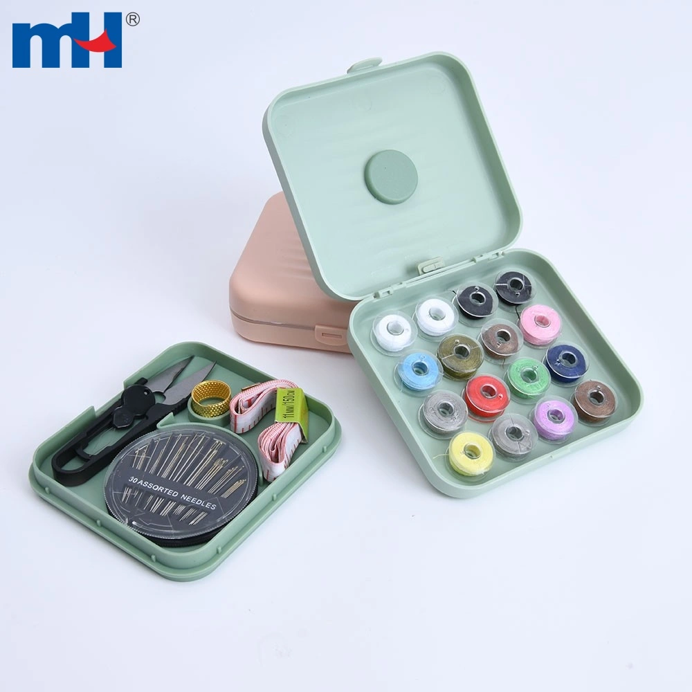 Portable Sewing Kit with Storage Box