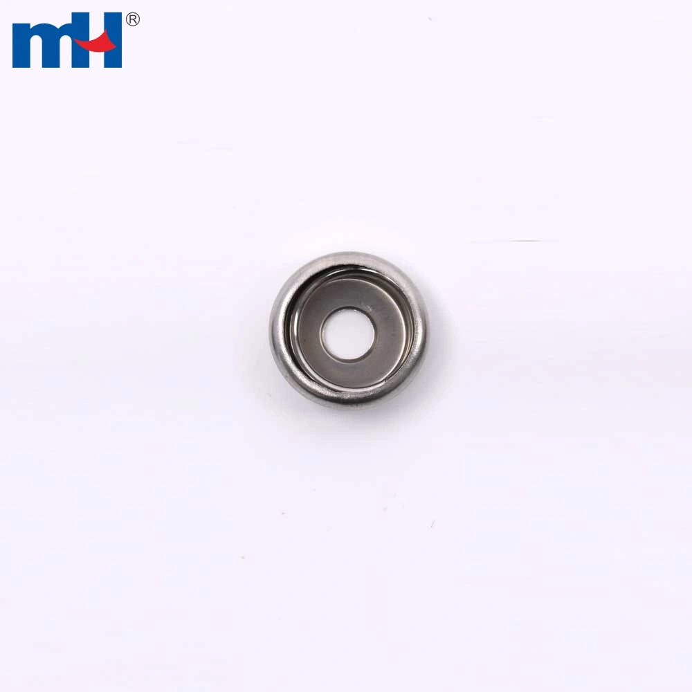 15mm Metal Iron Snap Press Stud Cap Button Fastener