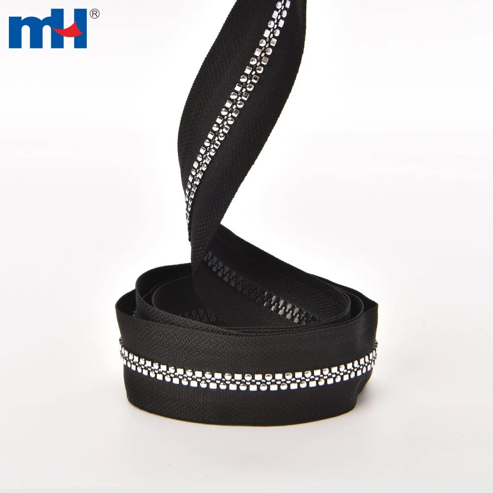 MH China Factory Direct #5 Special Teeth Plastic Zipper Long China