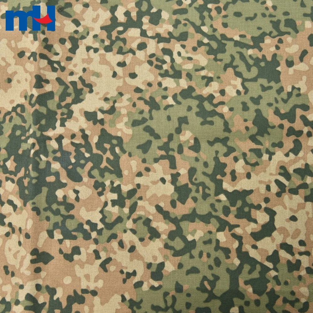 1000D PU Coated Nylon 6 Camouflage Print Cordura Fabric