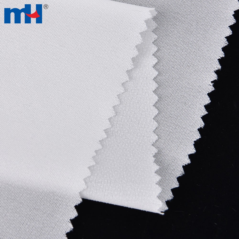 PA Coating Garment Plain Woven Fusible Interlining Fabric