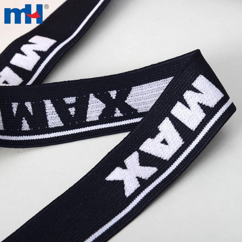 Customized Polyester Jacquard Elastic Underwear Waistband