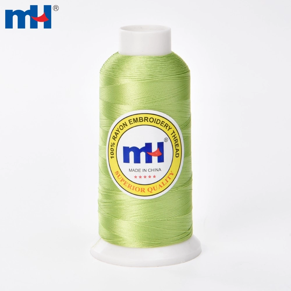 120D 150D 300D Rayon Viscose Embroidery Thread with High Color Fastness