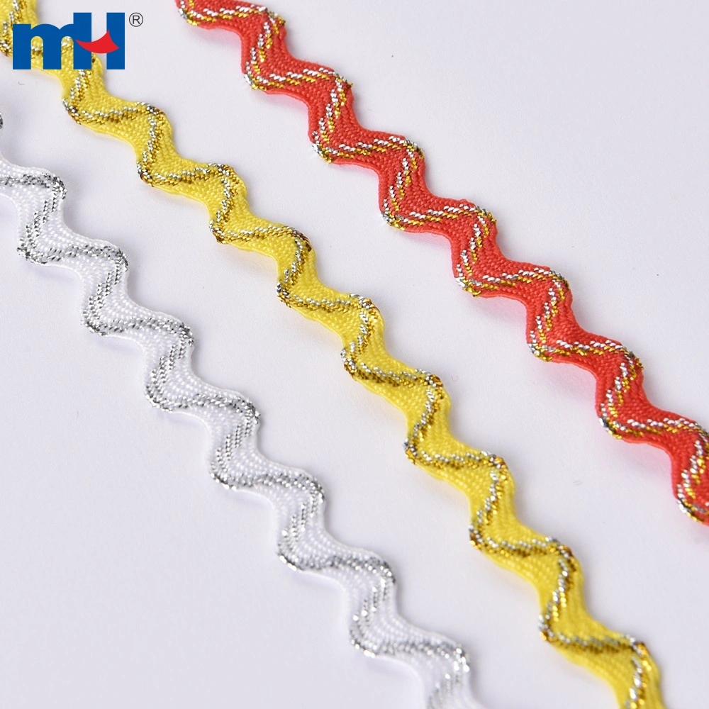 6mm Ric Rac Trim Ribbons Zig Zag Ribbon for Embellishing Home Textiles