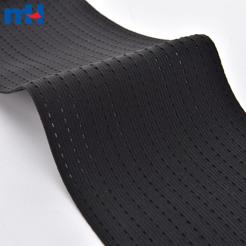 Wide Black Flat Elastic Band Stretch Elastic Band for Sewing Clothing