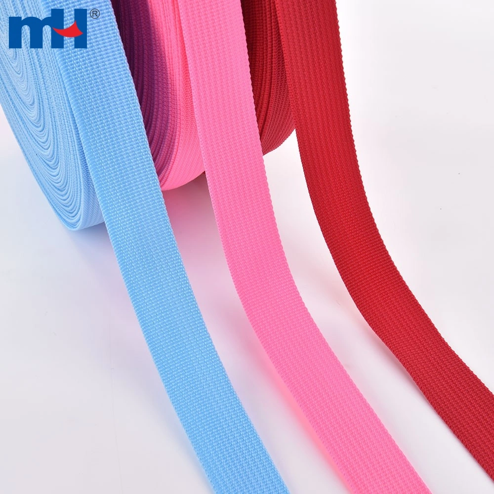 PP Webbing Tape with Fine Bedford Cord Pattern from MH Factory Direct