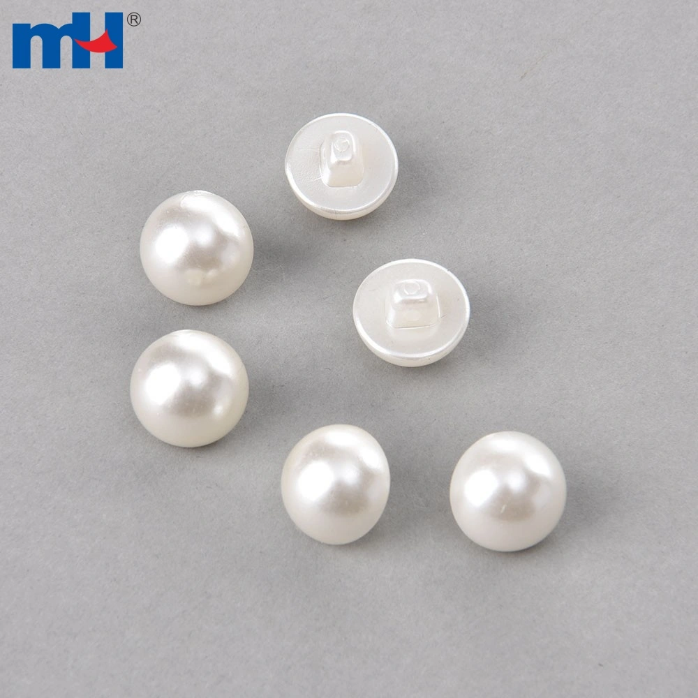 MH Manufacturer 24L Plastic Pearl Button for Blouse and Shirt