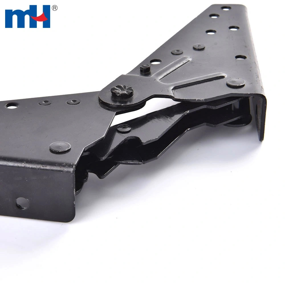 Black Metal Steel Sofa Bed Furniture Adjustable 3-Position Angle ...