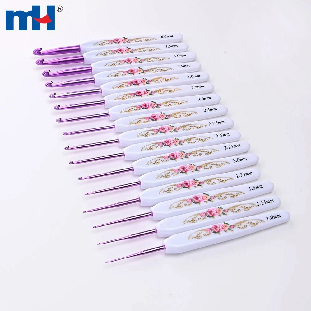 16pcs Blue and White Porcelain Pattern Crochet Hook Set | Ningbo MH