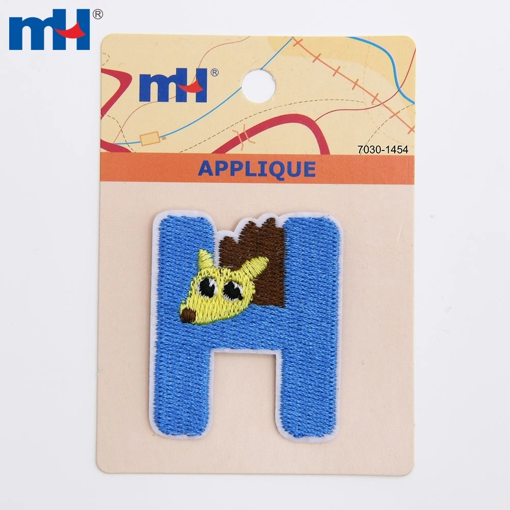 Animal Alphabet Repair Patch for Jeans Clothing Hat Backpack Sewing