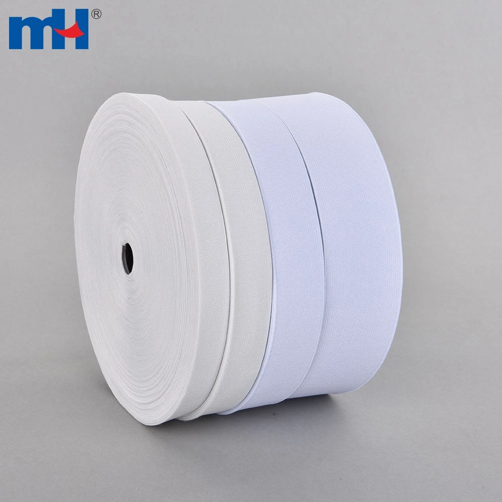 Wholesale Custom White Elastic Bands MH Factory